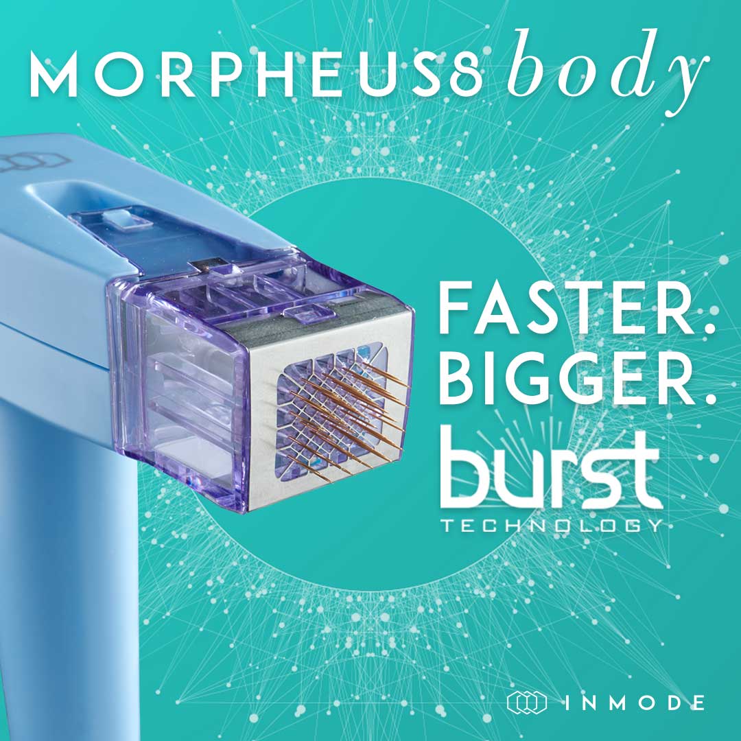 InMode introduces Morpheus8 body with multi pulse BURST Technology